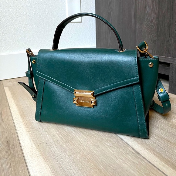 Michael Kors | Bags | Michael Kors Green Purse | Poshmark